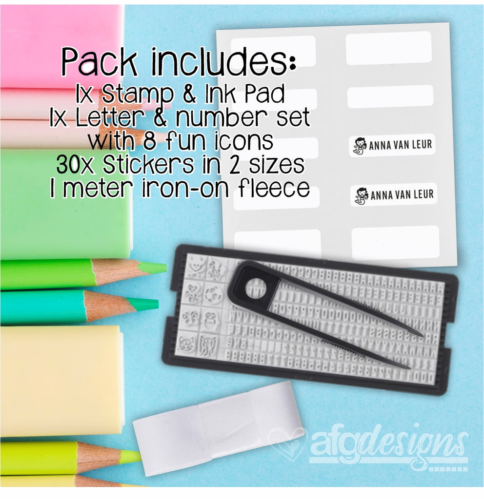 Stamp 'n Stick Changable Stamp Kit – AFG Designs