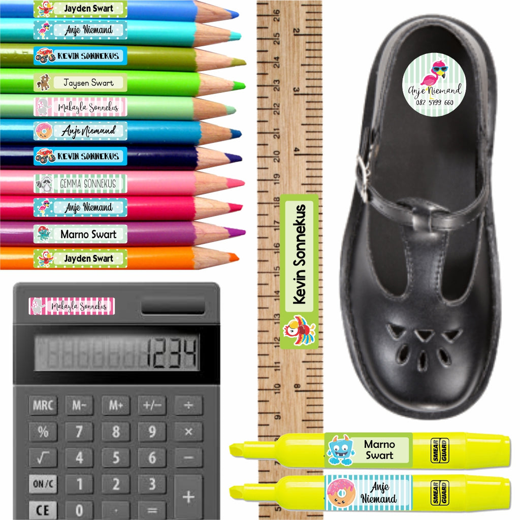 Jumbo School Sticker Pack – AFG Designs